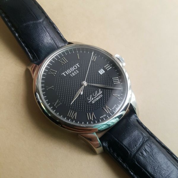 Tissot Le Locle Automatic ETA 2824-2 Black /w Original box,paper,card ...