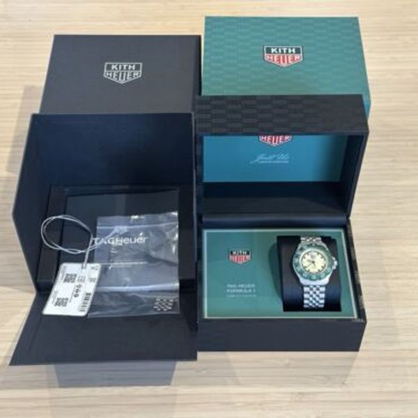 Kith X Tag Heuer Formula 1 Watch Limited Edition /350 Lightly Worn ...