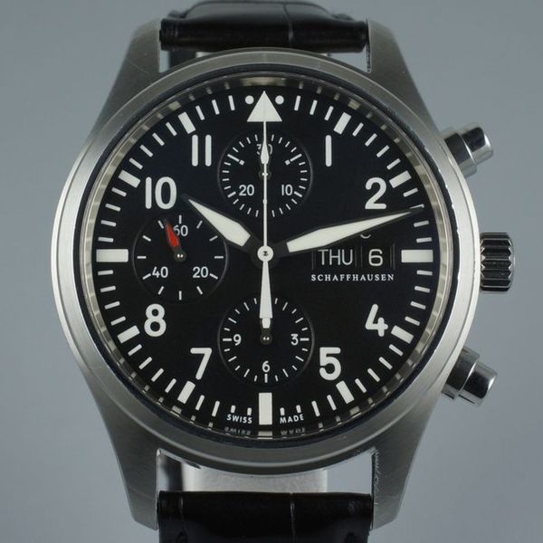 FS: IWC Pilot Chronograph IW3717 with Box and Papers | WatchCharts