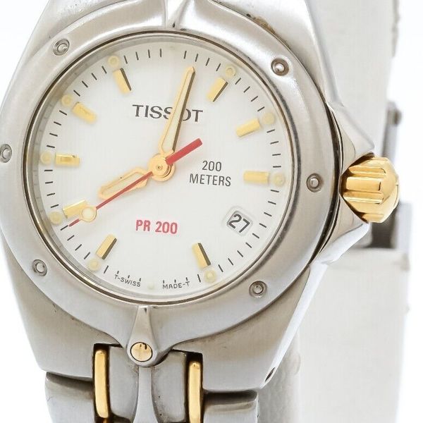 Tissot PR200 2-tone Stainless steel quartz ladies watch | WatchCharts Marketplace