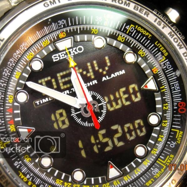 FS: SEIKO Sky Professional, w/H023 discontinued movement. Slide rule ...