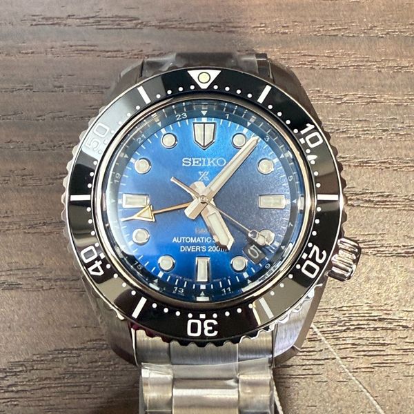 Seiko Prospex 1968 Heritage Diver's GMT 42mm Blue Dial Watch SPB477 ...