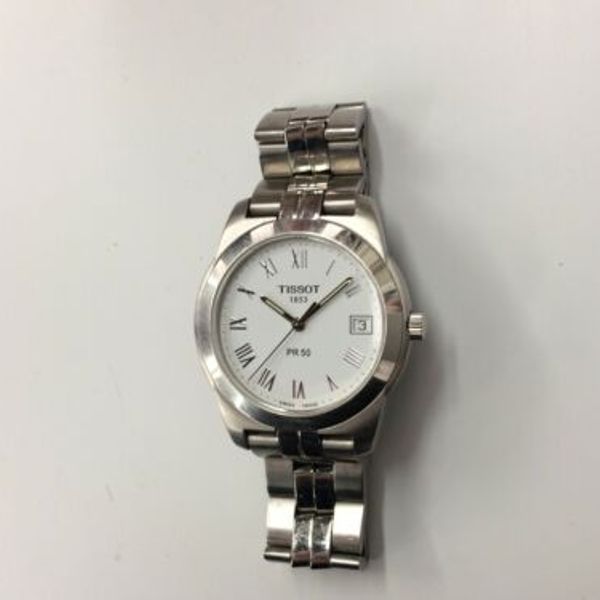 TISSOT PR50 QUARTZ-STAINLESS STEEL-IN F.W.O-NEW BATTERY FITTED ...