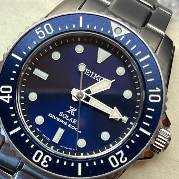 Seiko Solar Blue Men's Watch - SNE585 | WatchCharts Marketplace