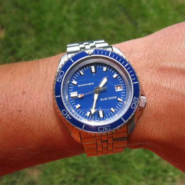 Seiko Soxa Blue dial and bezel | WatchCharts Marketplace