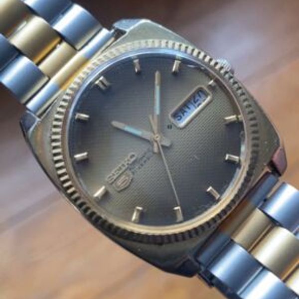 Seiko 5 Automatic Menâ s Vintage Watch 6319-8060 RARE Dial ...