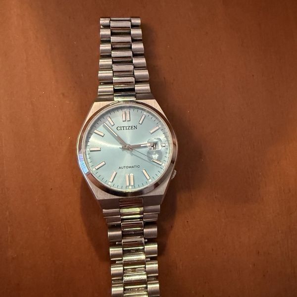 Citizen Tsuyosa Automatic Ice Blue Dial Men's Watch NJ0151-53M ...
