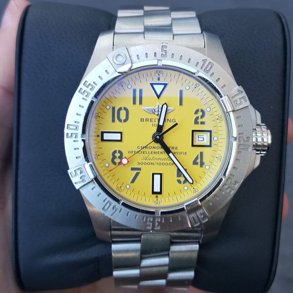 FS Breitling Sea Wolf Yellow Dial | WatchCharts