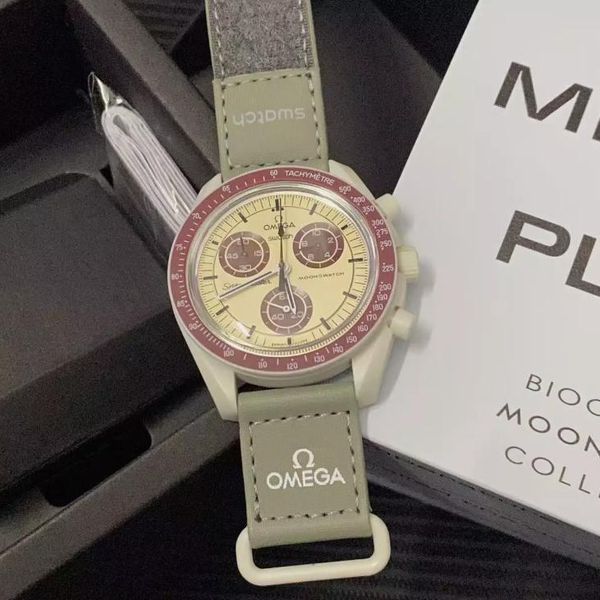 Swatch x Omega Moonswatch Mission To PLUTO Watch - With Box ...