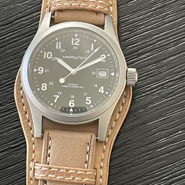Excellent shape Hamilton military khaki eta manual wind H69419363 ...