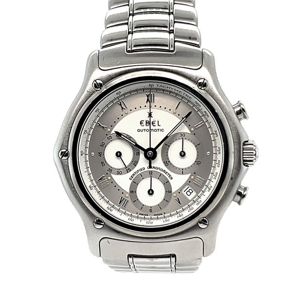 Ebel Le Modulor A7702 Automatic Chronograph Chronometer Date Edelstahl ...