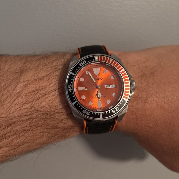 Custom Seiko Mod Samurai Watch Automatic | WatchCharts Marketplace