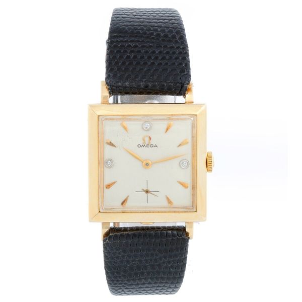 Omega Diamond Dial SOLID 14k GOLD Manual Wind Cal. 302 Ref. N6547 ...