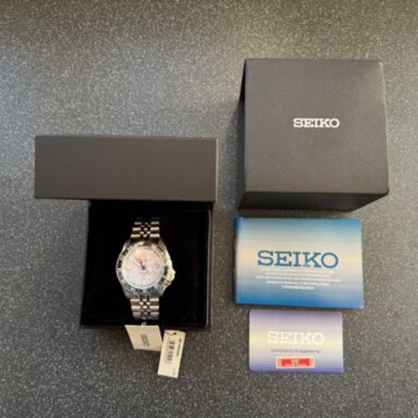 Seiko 5 Sport Automatic GMT Watch Ice Blue SSK029K1 Limited Edition ...