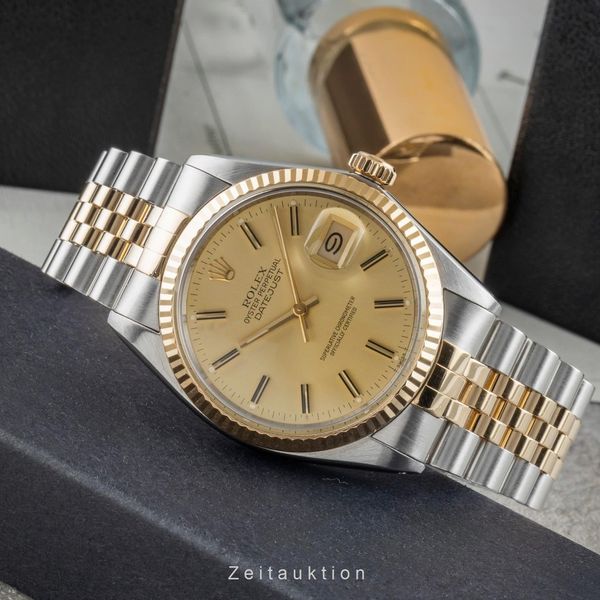 Rolex Datejust 36 Oyster Perpetual Steel/Gold Automatic Ref. 16013 ...
