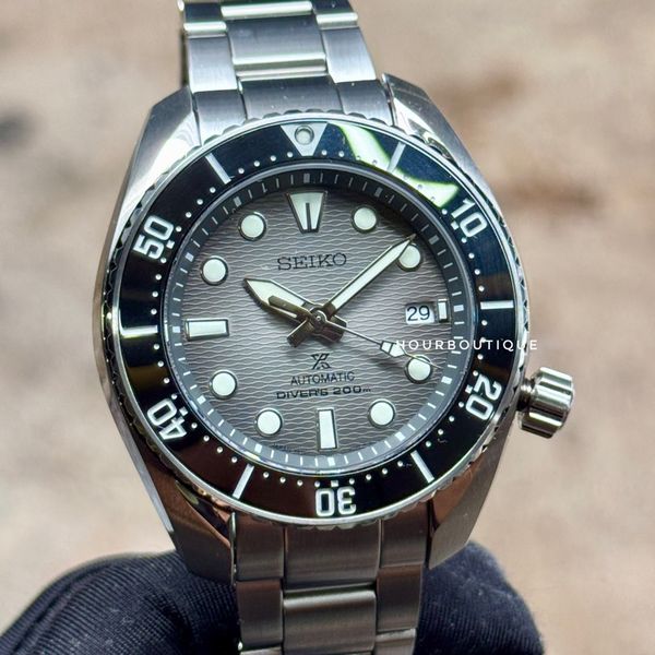 Almost New Seiko Prospex King Sumo Grey Dial, Ceramic Bezel Automatic ...