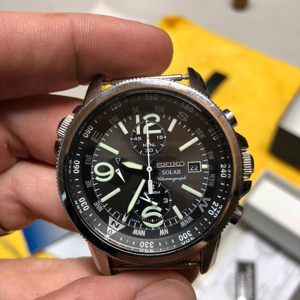 [WTS] Seiko SSC081 solar chronograph | WatchCharts Marketplace