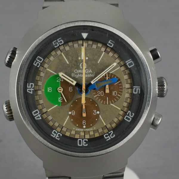 Vintage Omega Flightmaster C. 910 ST145.013 Ultra Tropical dial with ...