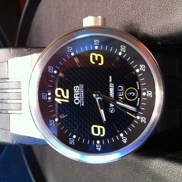 FS: Oris F1 Williams Day Date Price Lowered | WatchCharts