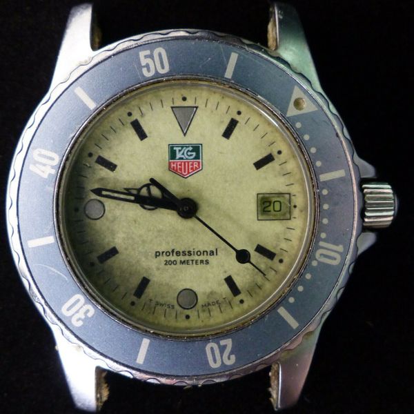 VINTAGE TAG HEUER DIVING QUARTZ MEN WATCH REF 929 1130 | WatchCharts ...