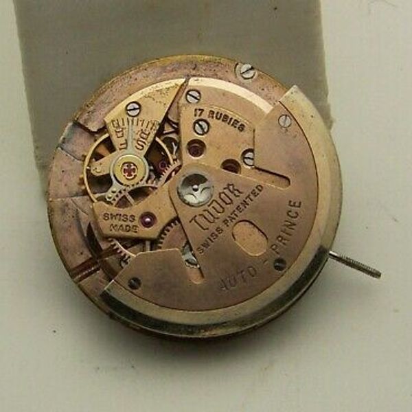 Tudor 390 17 Jewel Automatic Movement Auto-Prince for Submariner 7928 ...