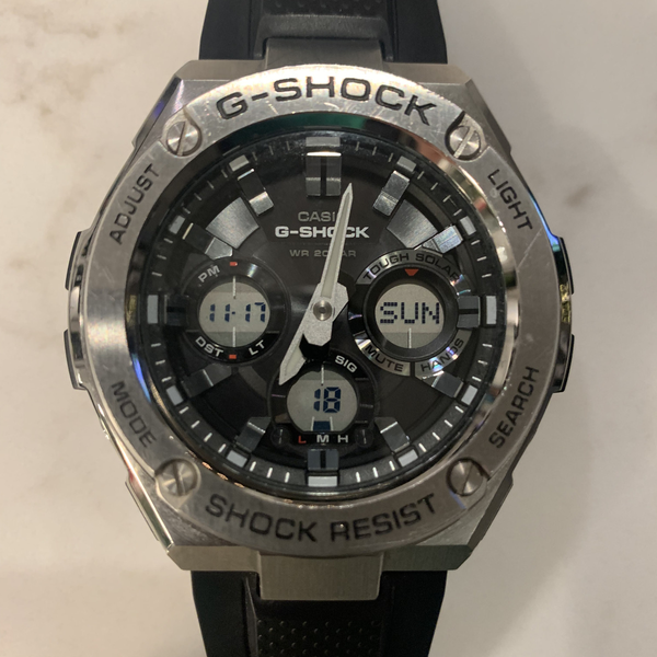 Casio G-shock G-steel Men's Watch - Silver/Black | WatchCharts Marketplace