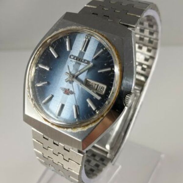 Citizen Automatic Mens Watch Eagle 7 Blue 4-062701SMK 51-8115 Serial 81103019 | WatchCharts ...
