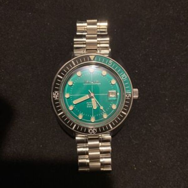 Bulova 96B322 Oceanographer Devil Diver Stainless Steel Men's Watch ...