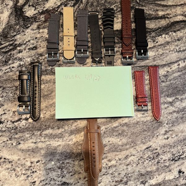 [WTS] Variety lot of watch bands CHEAP! | WatchCharts Marketplace