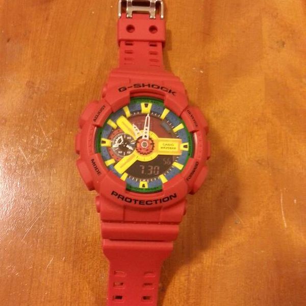 Red Fun Color GA110 GShock | WatchCharts