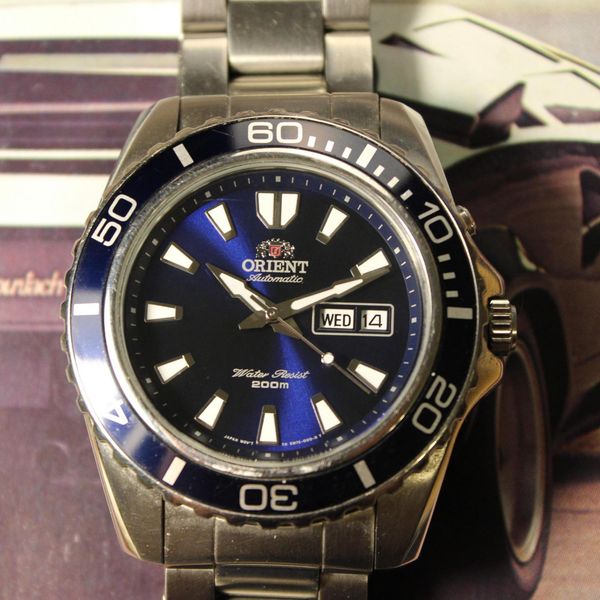 FS: Orient Mako XL blue dial, $100 +shipping | WatchCharts