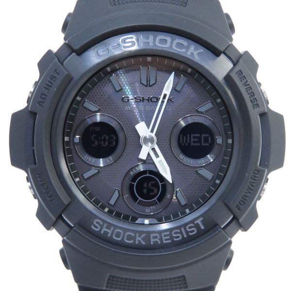 [unused] CASIO Casio G-SHOCK AWG-M100B-1AER tough solar watch overseas ...
