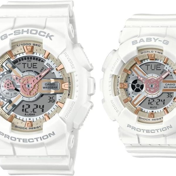 CASIO LOV-24A-7AJR G-SHOCK BABY-G Lover's Collection 2024 Pair Watches ...