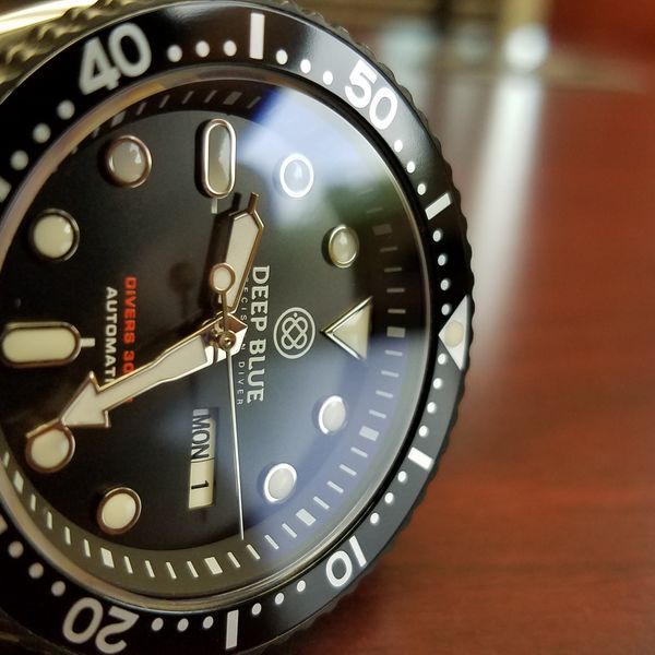 SOLD - Deep Blue PVD Nato 300 "SKX007 homage" with bracelet ...