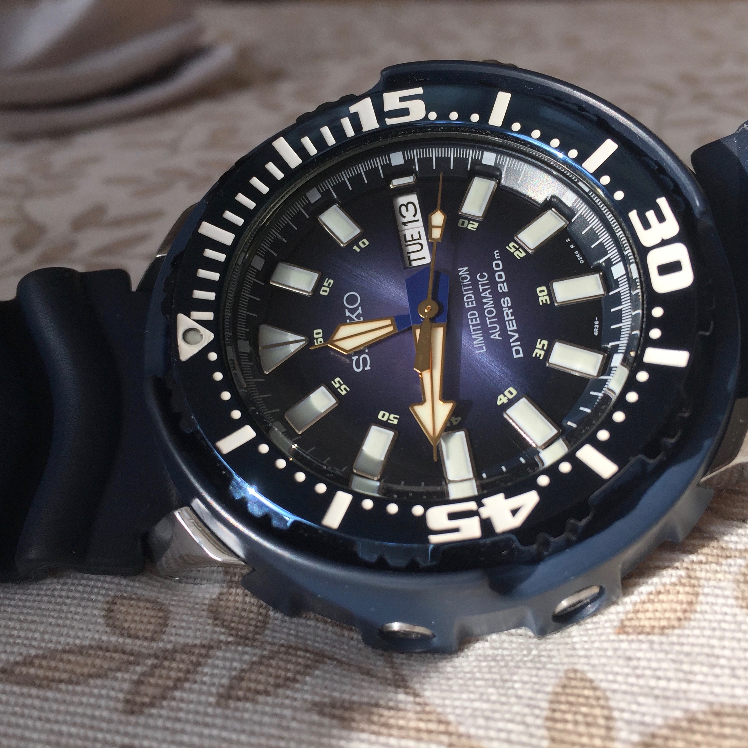 FS: Seiko SRP453 Limited Edition Baby Tuna | WatchCharts