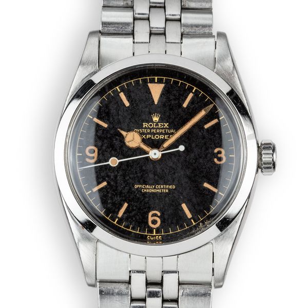 FS: 1958 Rolex Explorer 6610 Gilt Dial with "Night Sky" Patina ...