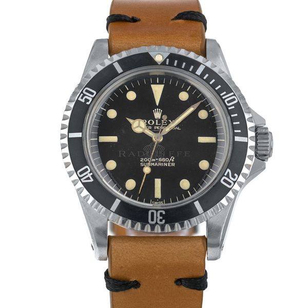 FS- Rolex 5513 Gilt Underline Dial Submariner with unpolished PCG case ...