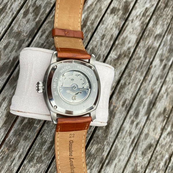 Rare Vintage Alpha Jump Hour Automatic Watch Stainless Steel JP 187-TY ...