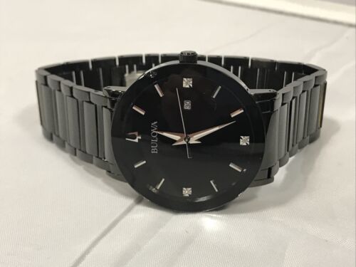 BULOVA Modern Diamond Stainless Steel Men's Watch - 98D144 MSRP: $425 ...