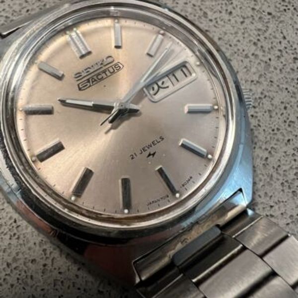 JDM Seiko 5 Actus 7019-8010 21 Jewels Automatic. Vintage Watch | WatchCharts Marketplace
