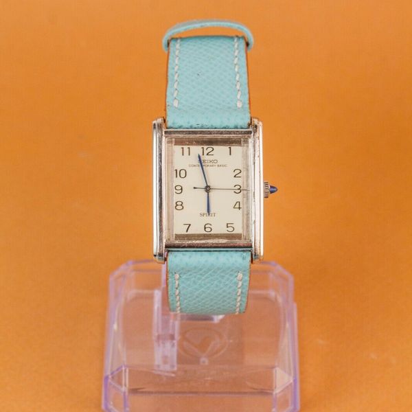 Seiko Contemporary Basic Spirit 5S21-5A00 Sweeping Second Mens Quartz ...