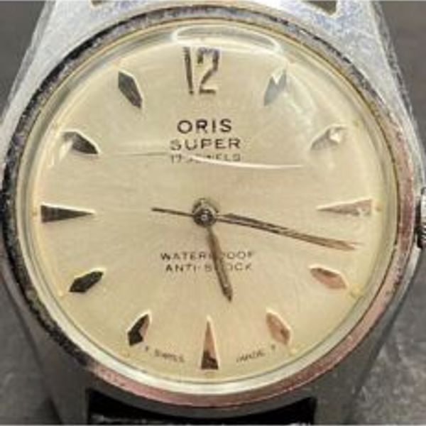 Vintage Oris Super 17 Jewels 36mm Menâ s dress Watch Manual Wind ...