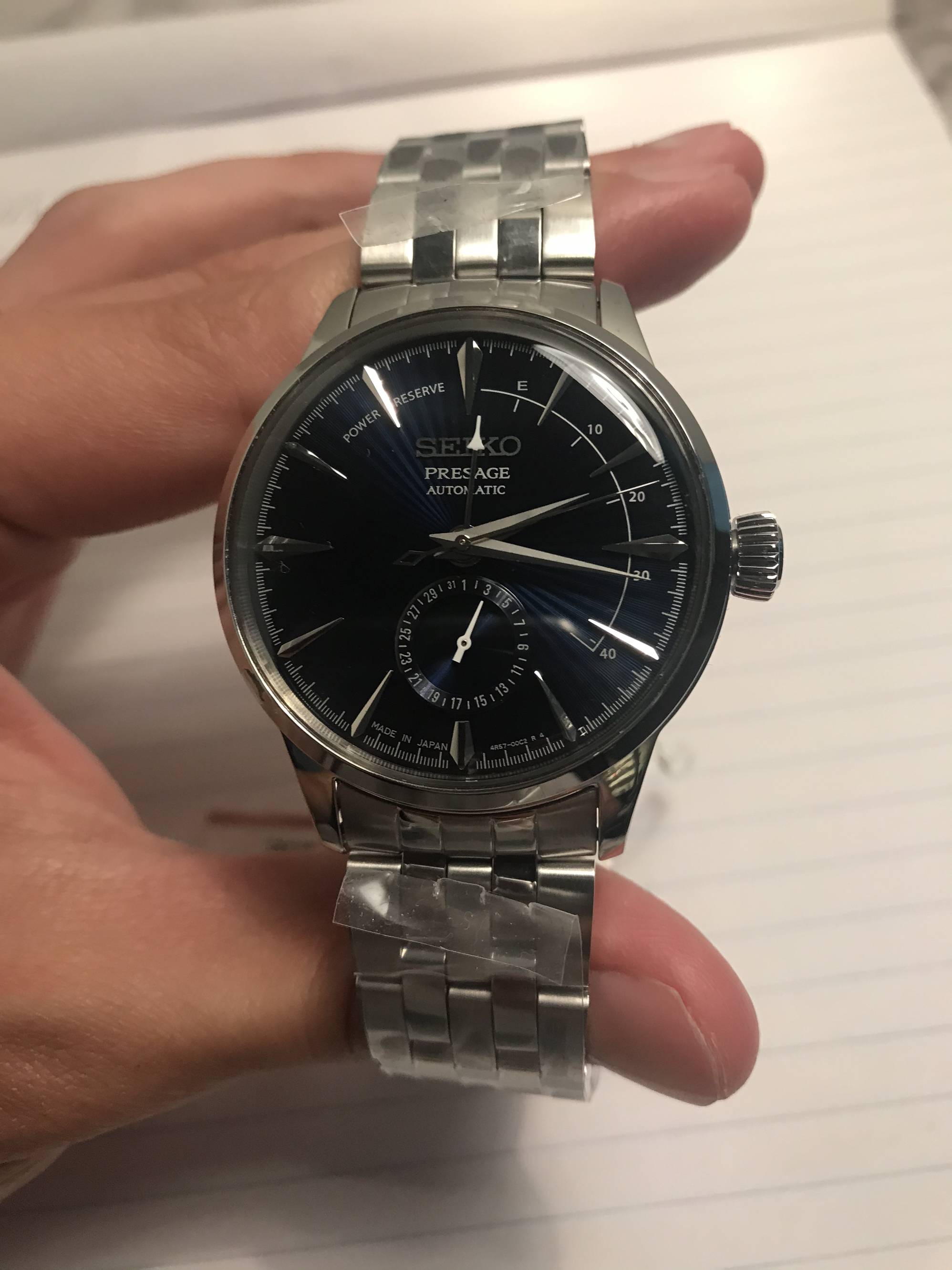 [WTS] Seiko Presage Cocktail Time “Blue Moon” SSA347J1 New In Box ...