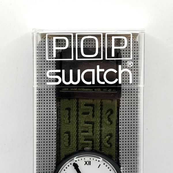 Vintage Swatch Pop Watch NAXOS Model WB149 Army Green | WatchCharts ...