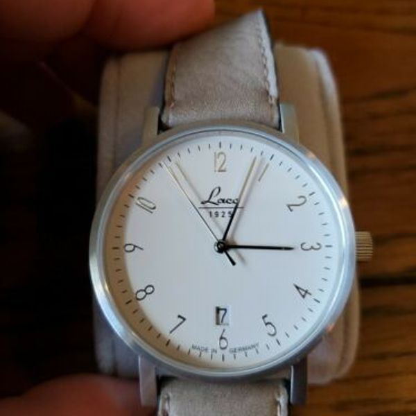 Laco Classics COTTBUS 40 862064 Automatic Stainless Steel Date Watch ...