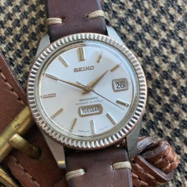 Vintage 1960’s SEIKO SEIKOMATIC 6206-8080 Men’s Automatic Watch Rare ...