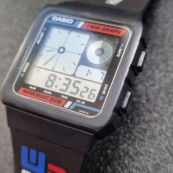 Relogio Casio AE-20W Twin Graph | WatchCharts Marketplace