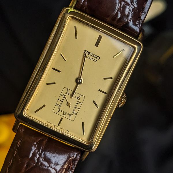 [WTS] Seiko Chariot Ultra Rare Small Seconds Ref. 2628-5110 Gold Tank ...