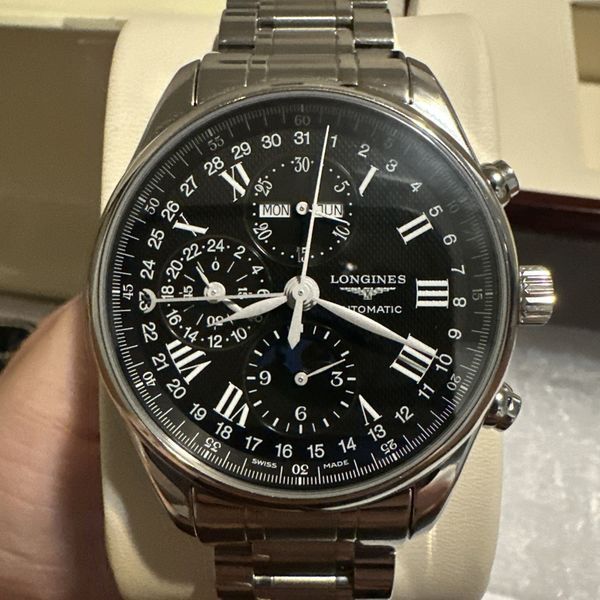 Longines Master Collection Automatic Moon phase 42mm L2.773.4.51.6 FULL ...