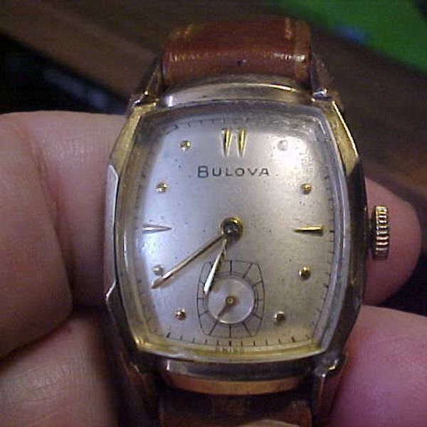 VINTAGE BEAUTIFUL 17 JEWEL BULOVA Men's Watch RUNNING GREAT | WatchCharts Marketplace